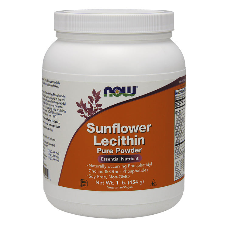 Sunflower Lecithin Pure Powder, 1 lb. — Natures Warehouse