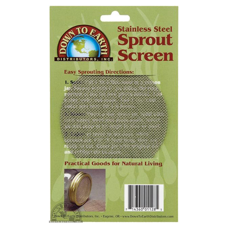 Stainless Steel Sprout Screen, 1 piece — Natures Warehouse