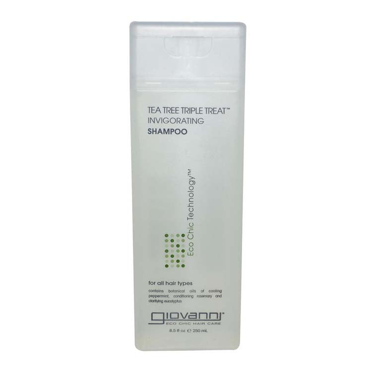 Tea Tree Triple Treat Invigorating Shampoo, 8.5oz — Natures Warehouse